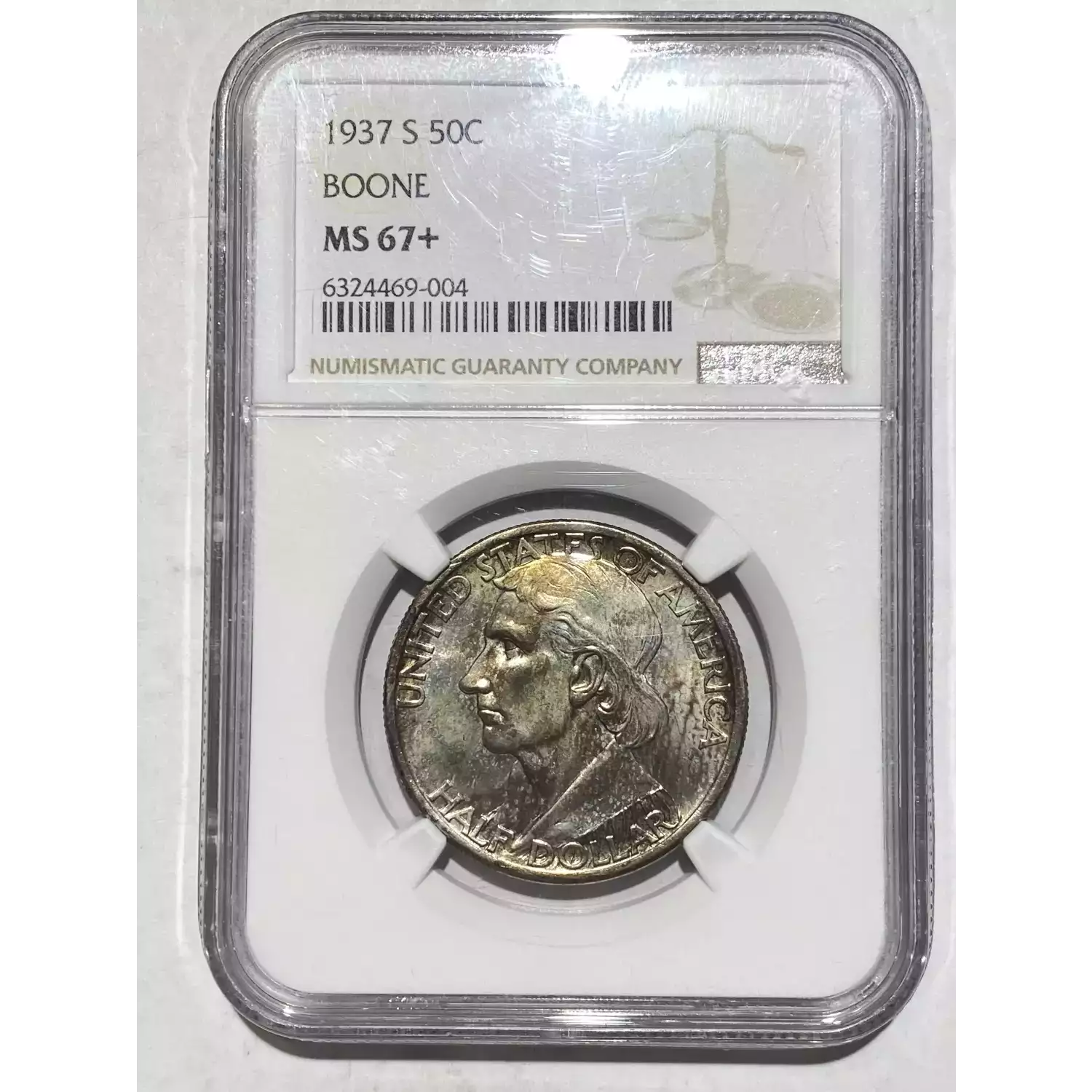 1937-S Classic Commemorative Daniel Boone Bicentennial NGC MS-67+ BOONE - Bob Paul Rare Coins