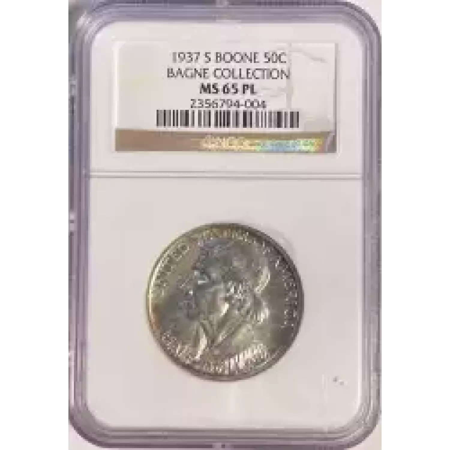 1937-S Classic Commemorative Daniel Boone Bicentennial NGC MS-65 PL BOONE - Bob Paul Rare Coins