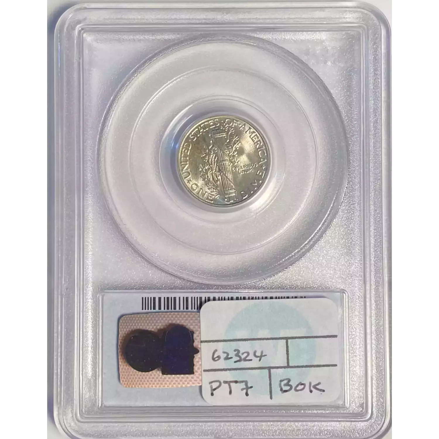 1938 Mercury Dime PCGS MS-66 FB - Bob Paul Rare Coins