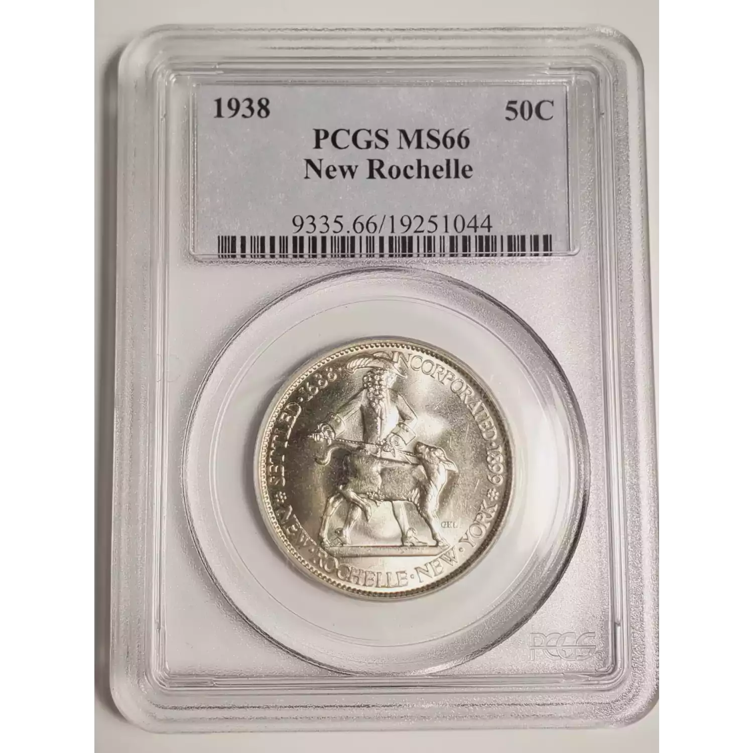 1938 Classic Commemorative New Rochelle, New York, 250th Anniversary ...