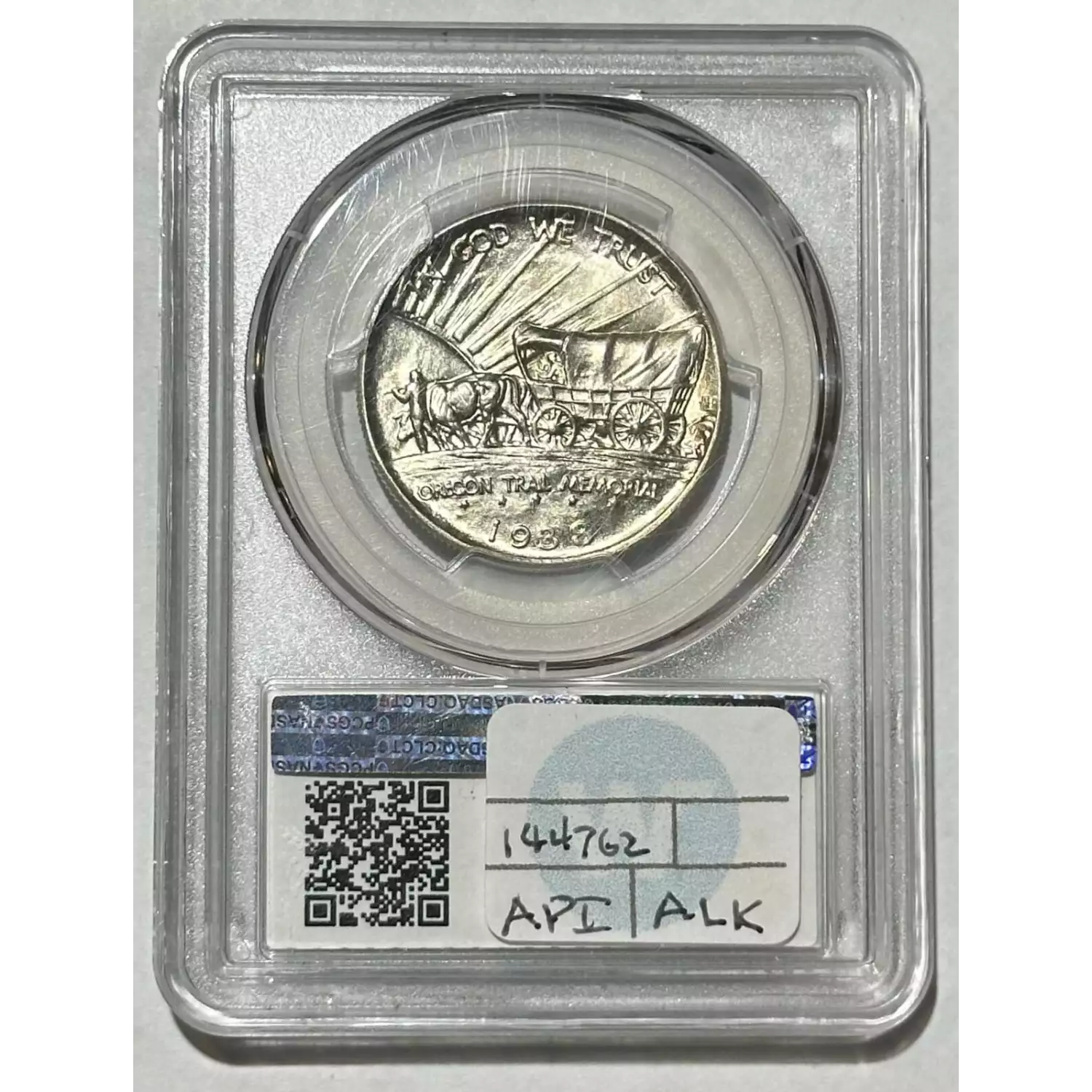 1938-D Classic Commemorative Oregon Trail Memorial PCGS MS-65 Oregon Sight White - Bob Paul Rare ...
