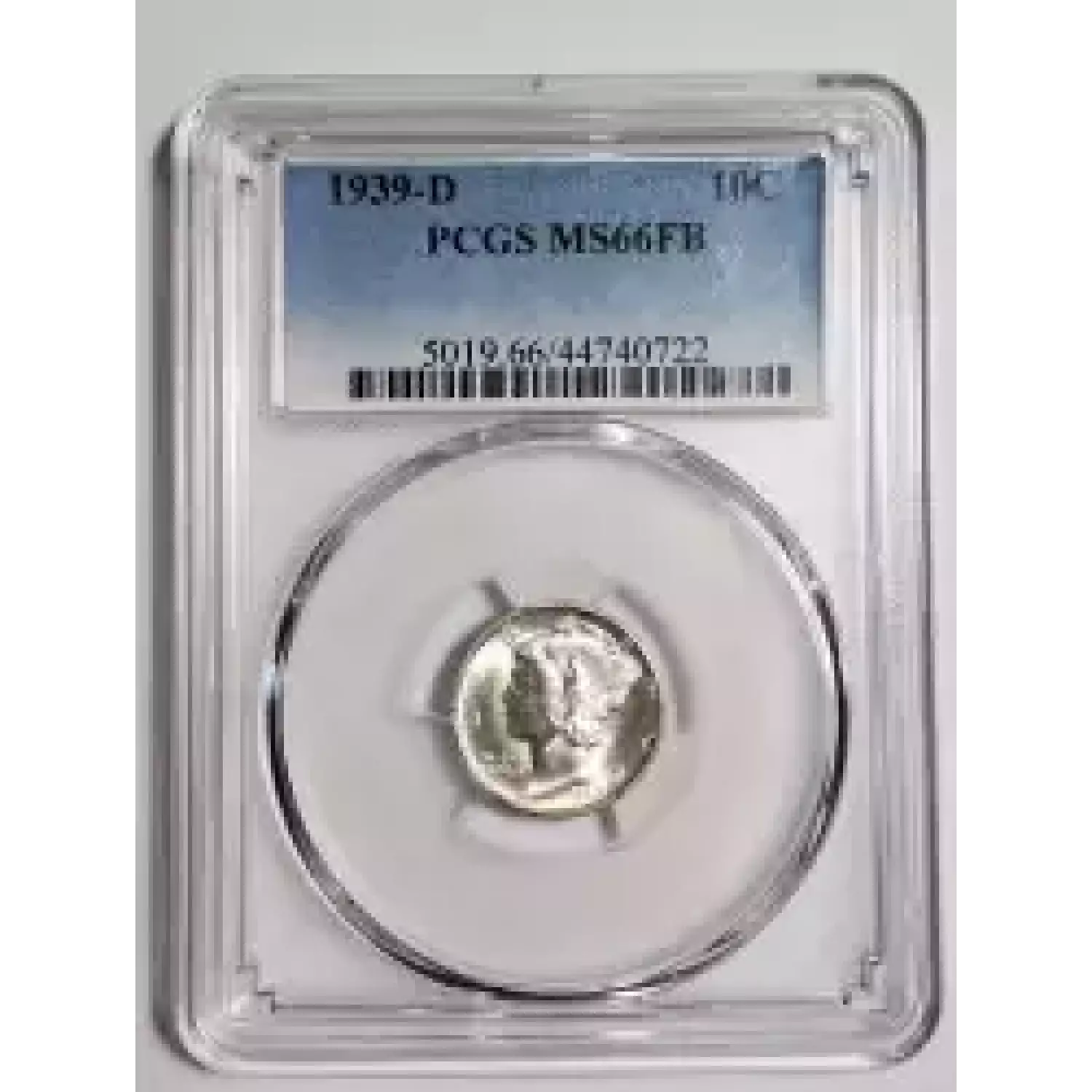1939-D PCGS MS-66 FB Mercury Dime - Bob Paul Rare Coins