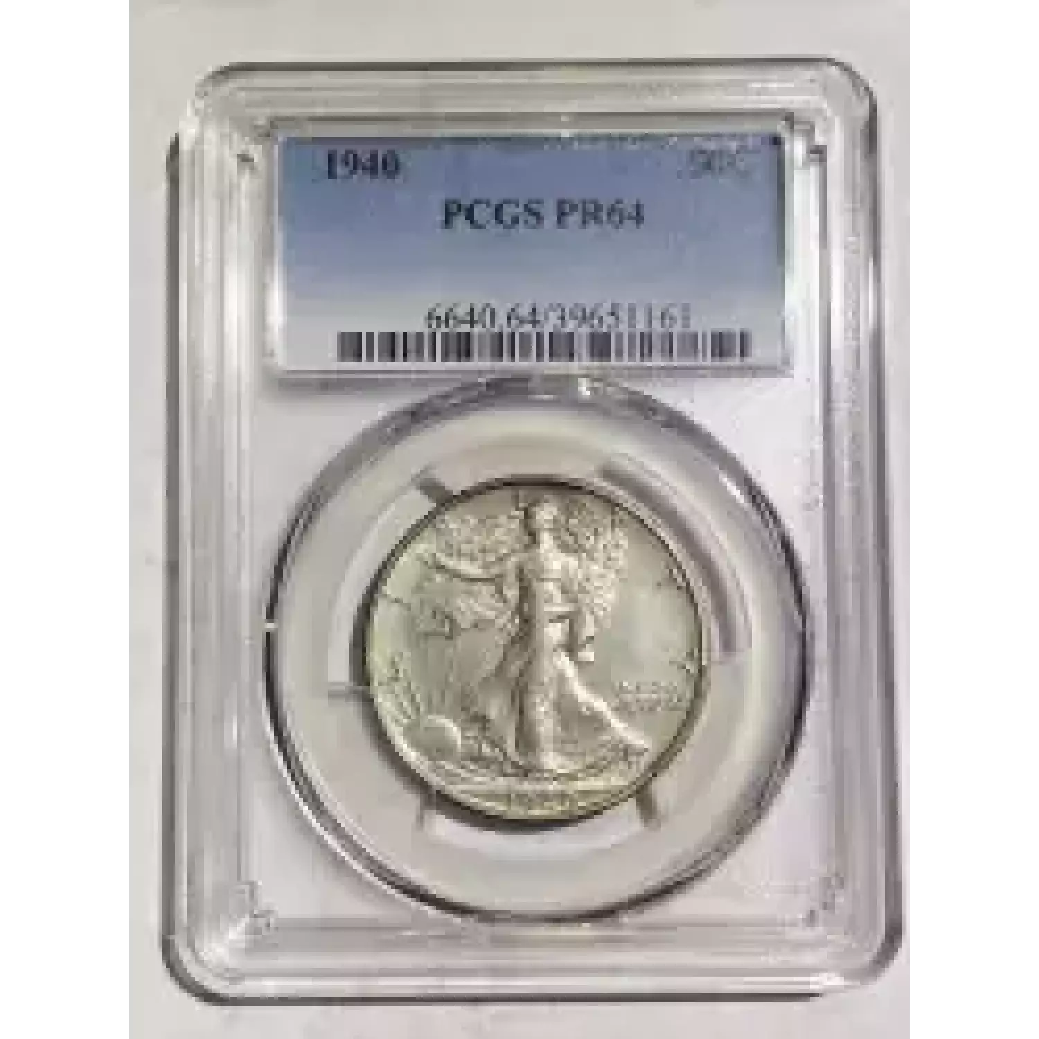 1940 Walking Liberty Half Dollar PCGS PR-64 - Bob Paul Rare Coins