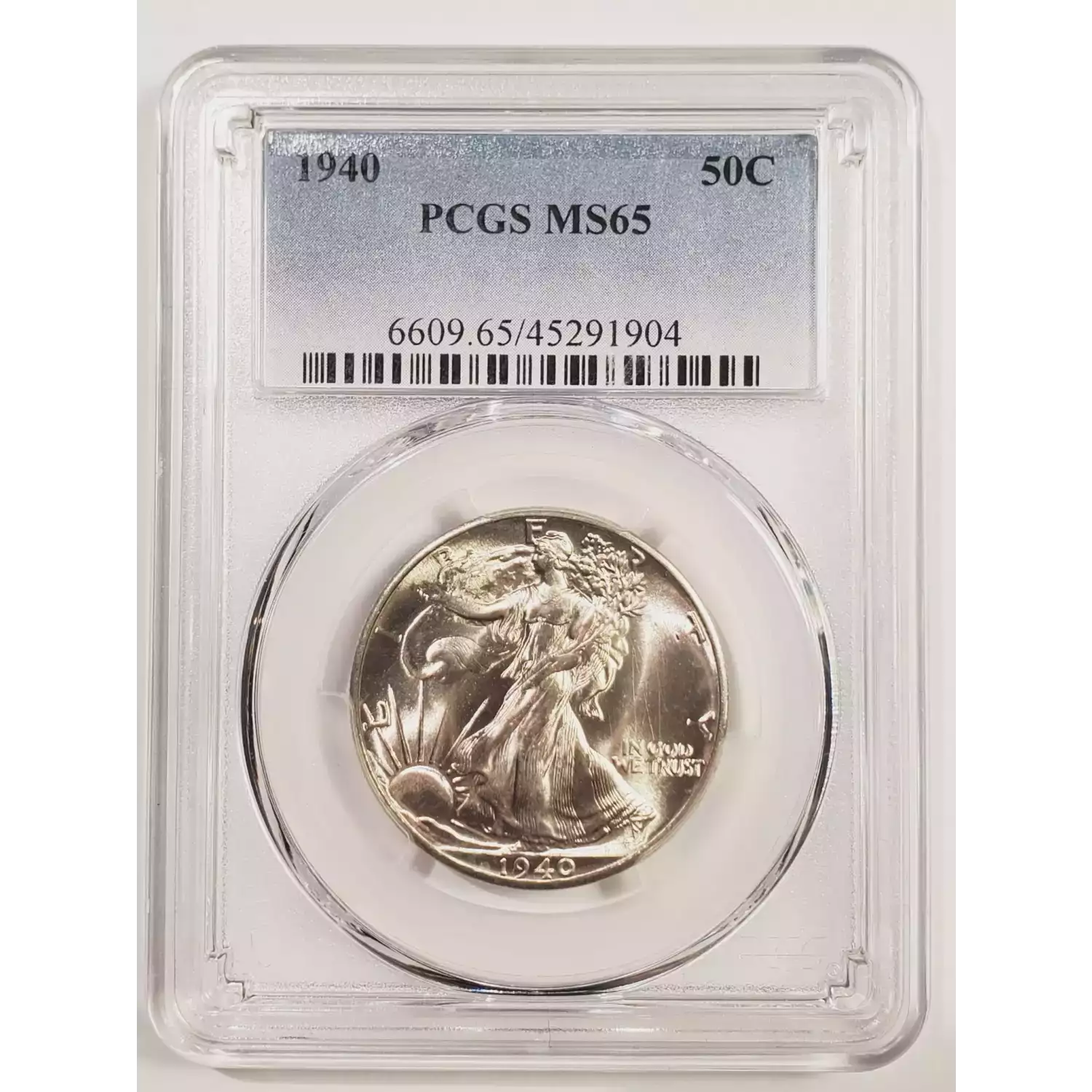 1940 Walking Liberty Half Dollar PCGS MS-65 - Bob Paul Rare Coins