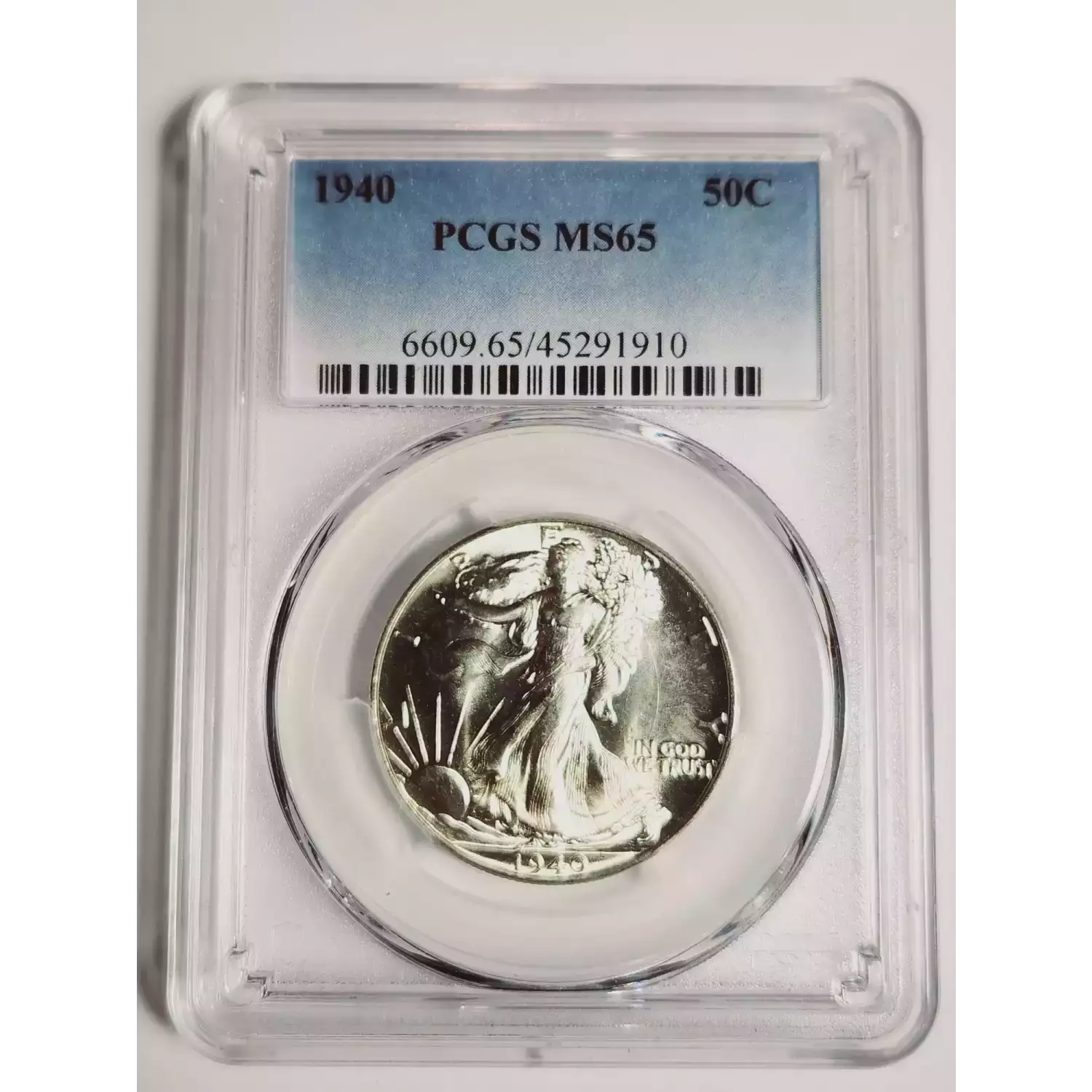1940 Walking Liberty Half Dollar PCGS MS-65 - Bob Paul Rare Coins