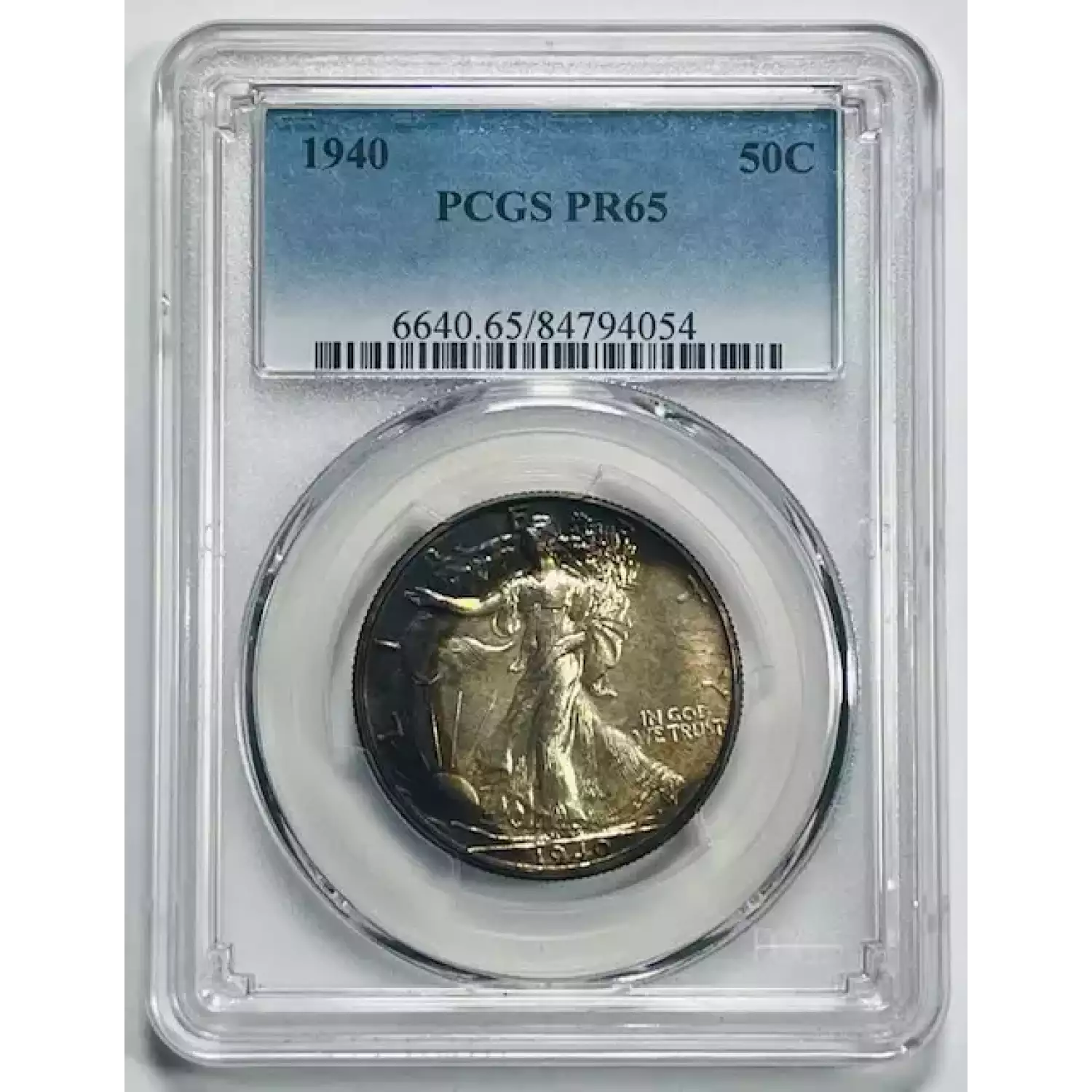 1940 Walking Liberty Half Dollar PCGS PR-65 - Bob Paul Rare Coins