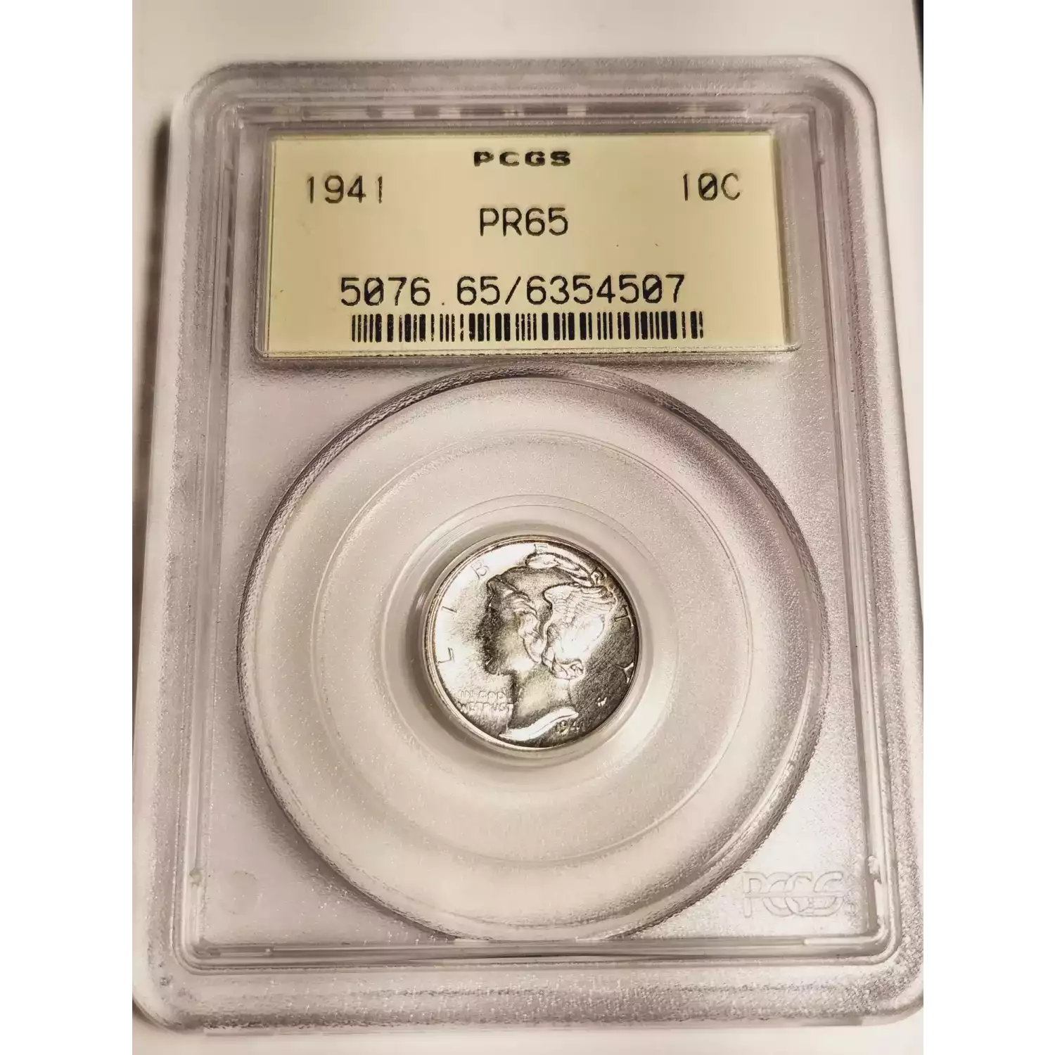 1941 - Rotated - OGH - Old Green holder PCGS PR-65 - Bob Paul Rare Coins