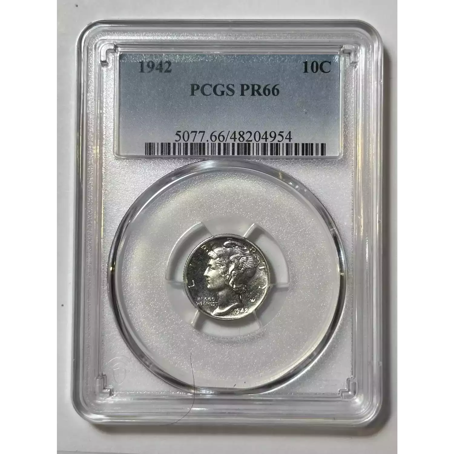 1942 Mercury Dime PCGS PR-66 - Bob Paul Rare Coins
