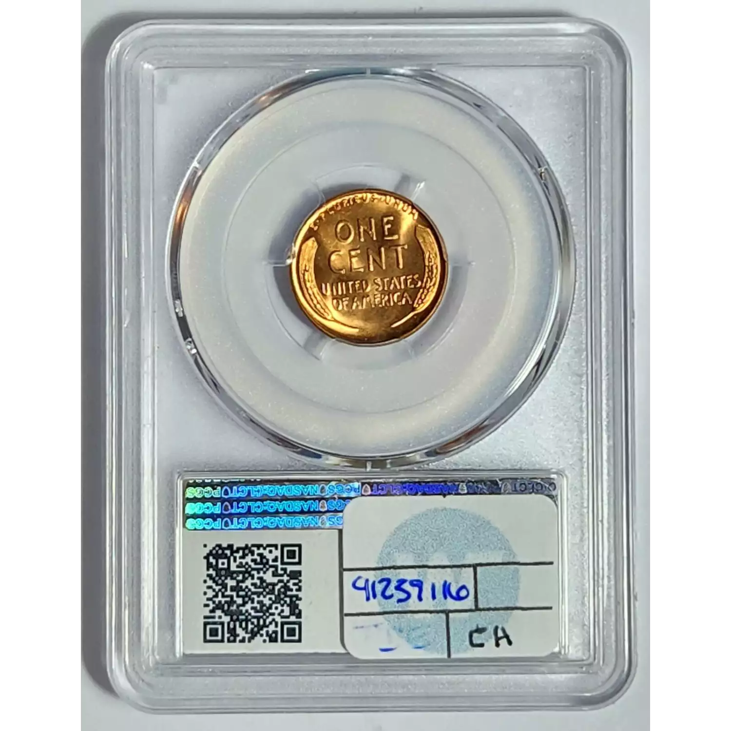 1942 Small Cents Lincoln, Wheat Ears Reverse PCGS MS-66 RD - Bob Paul Rare Coins