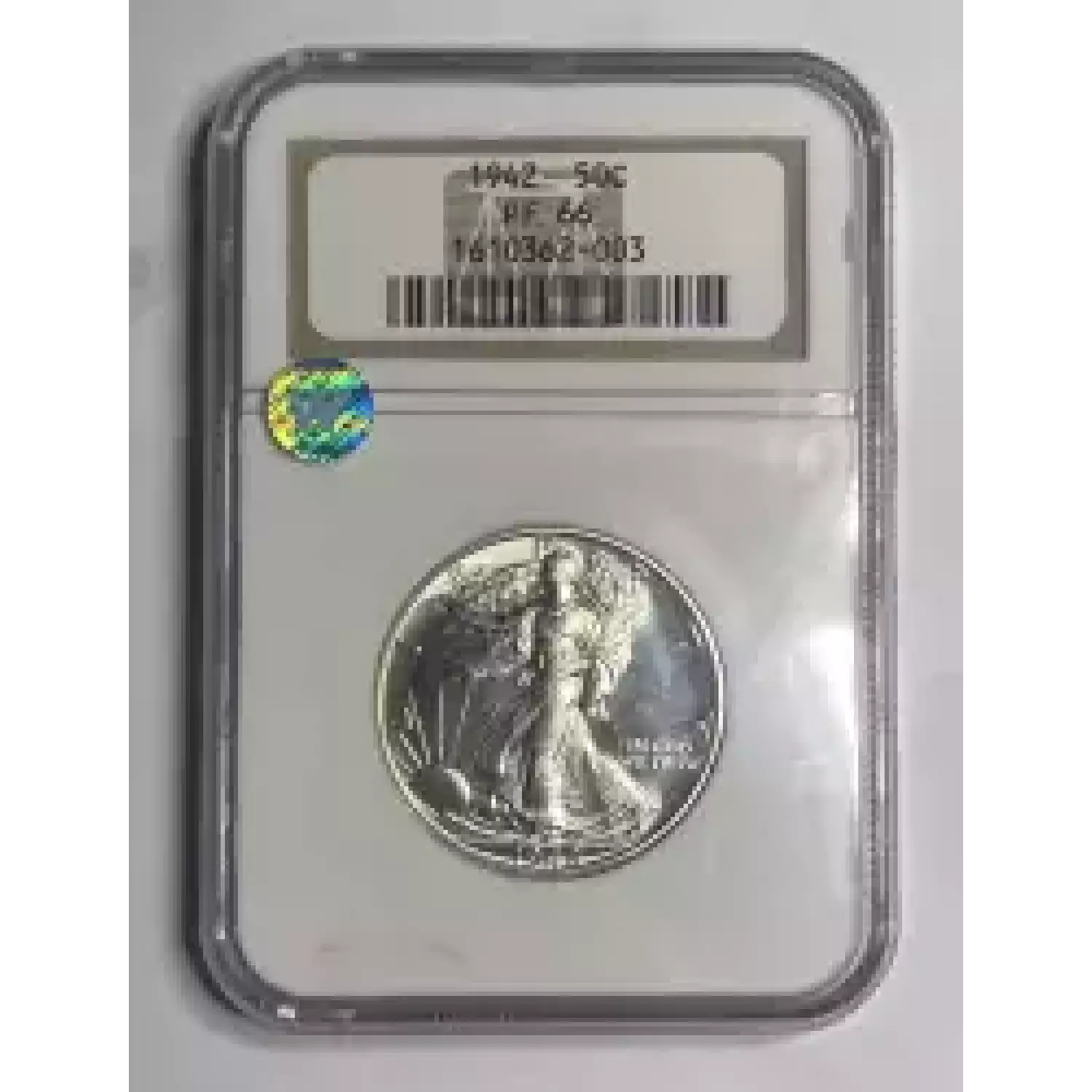 1942 Walking Liberty Half Dollar NGC PF-66 Sight White - Bob Paul Rare ...