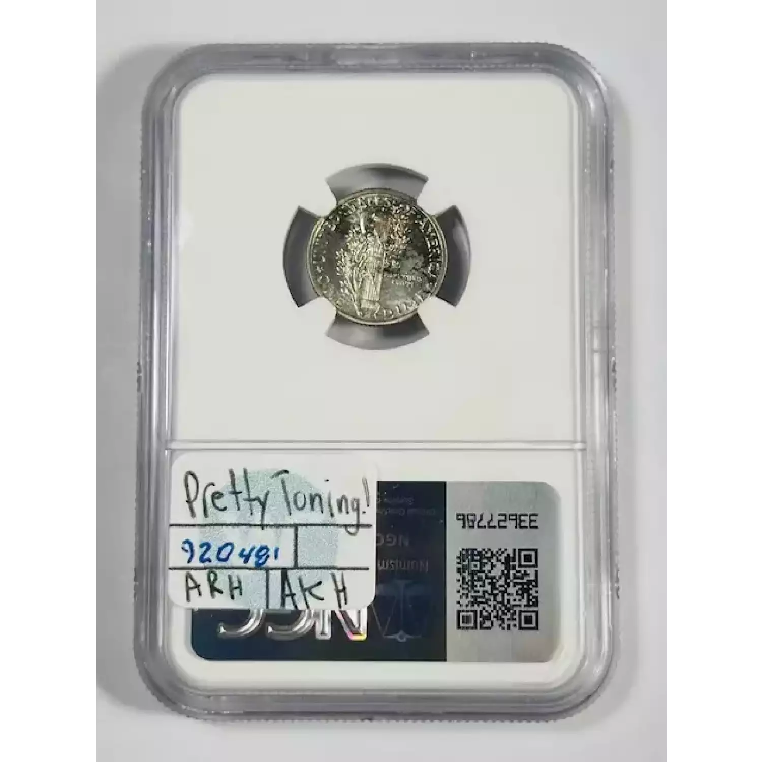 1942 Mercury Dime NGC PF-67 Pretty Toning! - Bob Paul Rare Coins