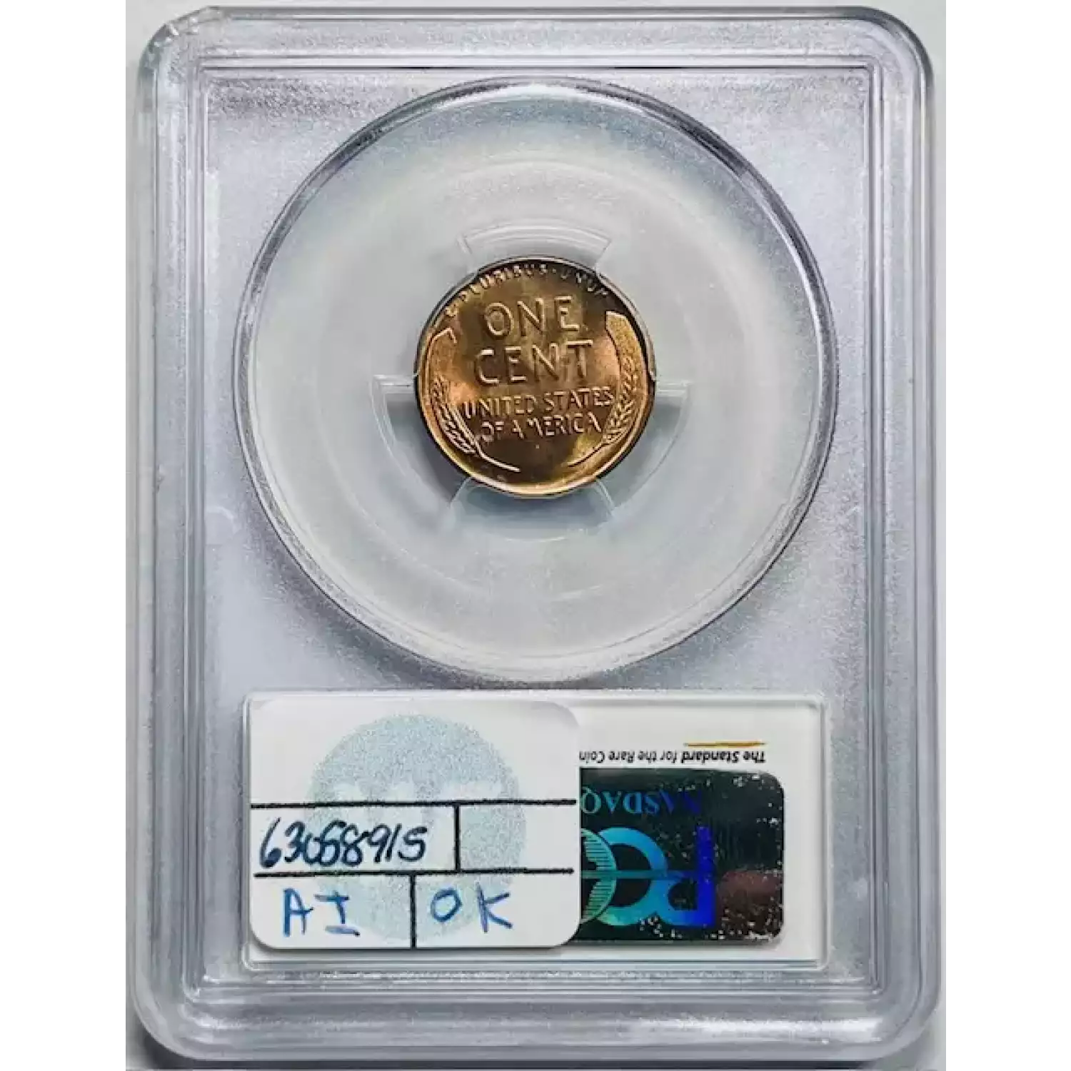 1942-D Small Cents Lincoln, Wheat Ears Reverse PCGS MS-66+ RD - Bob Paul Rare Coins