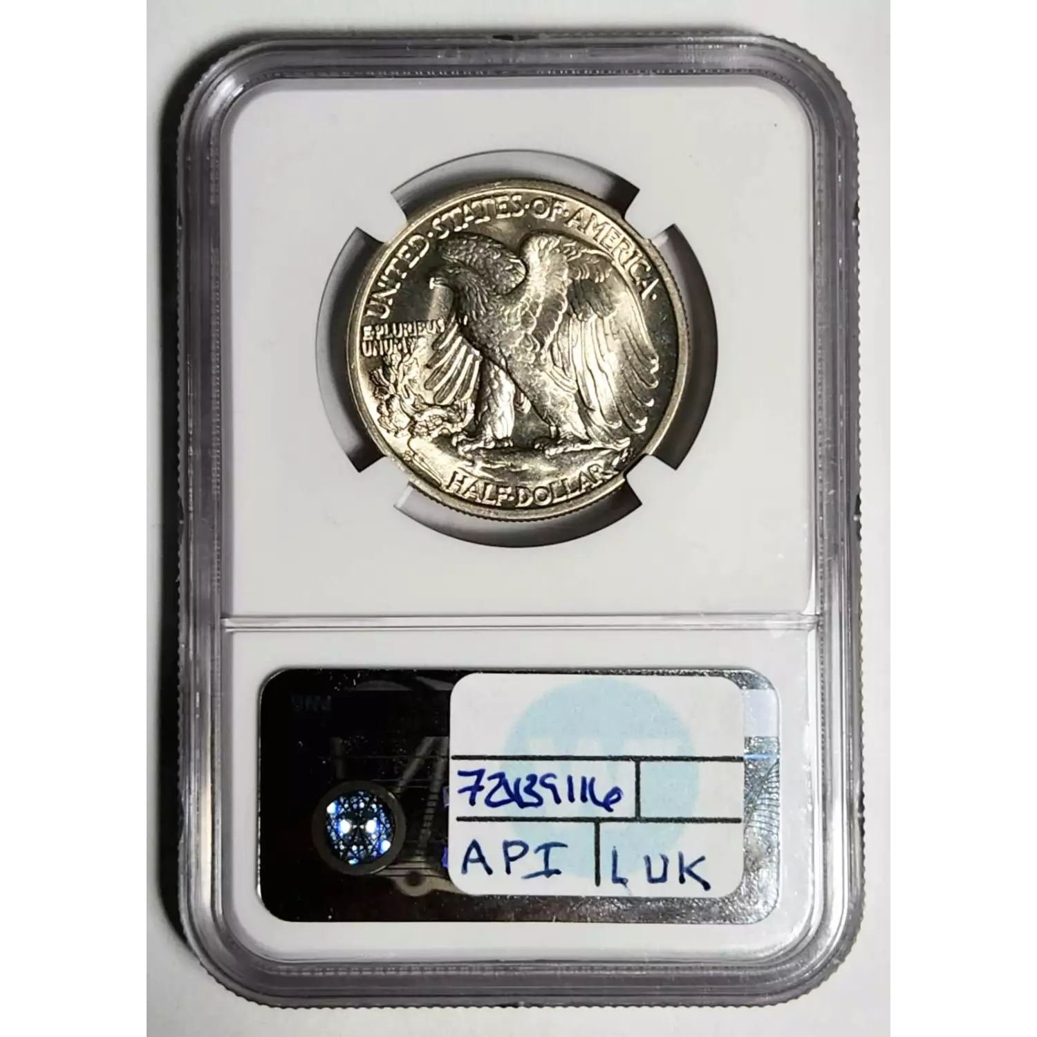 1943-S Walking Liberty Half Dollar NGC MS-65+ - Bob Paul Rare Coins