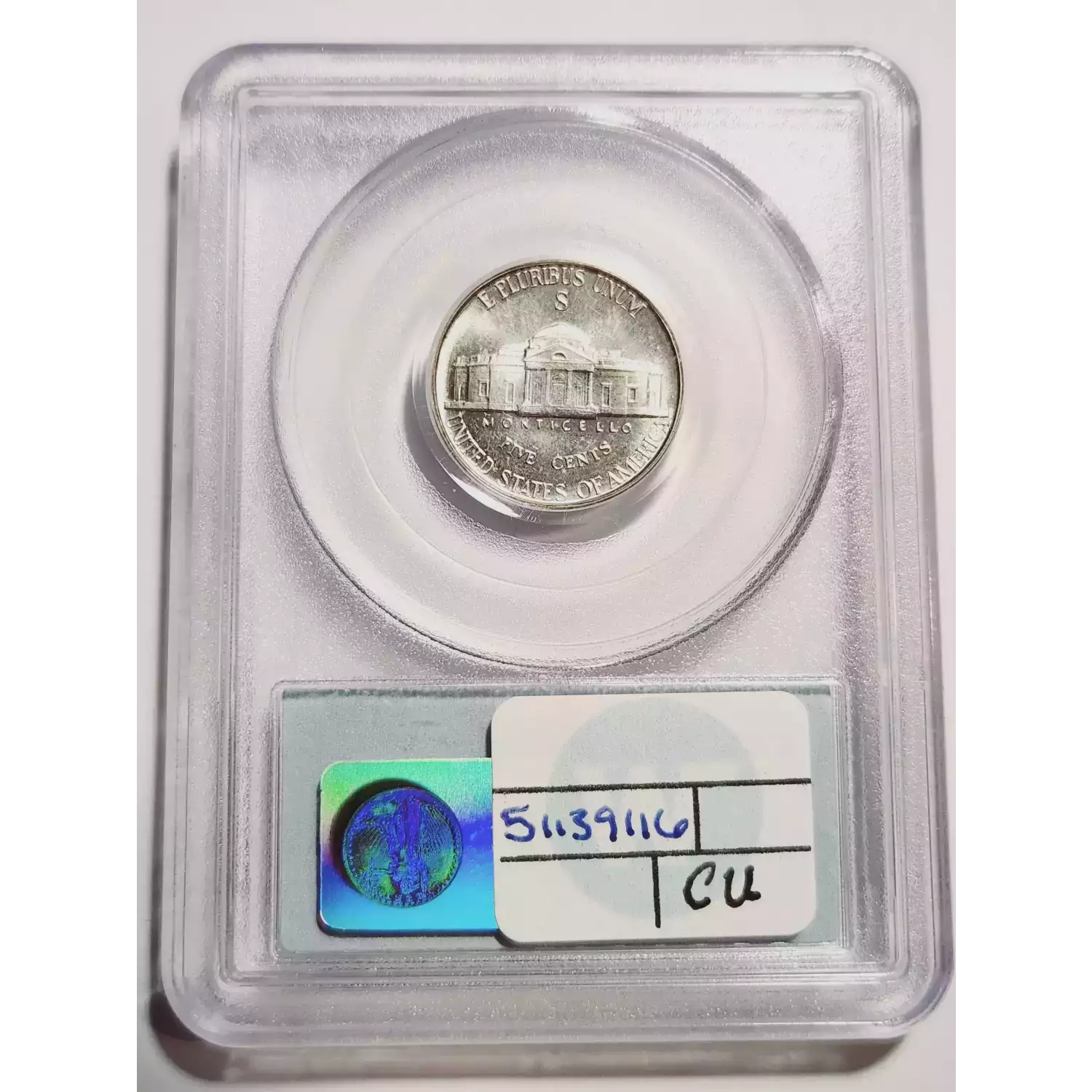 1943-S Nickel Jefferson PCGS MS-66 - OMAHA BANK HOARD - Bob Paul Rare Coins