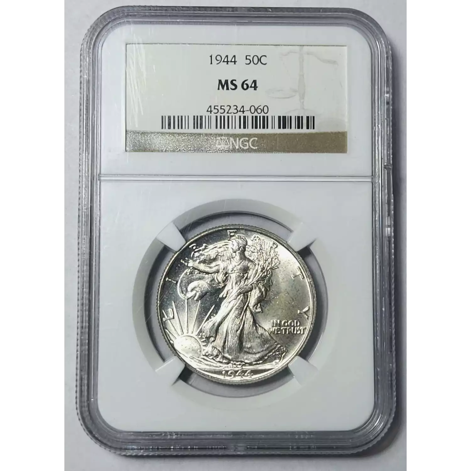 1944 Walking Liberty Half Dollar NGC MS-64 - Bob Paul Rare Coins