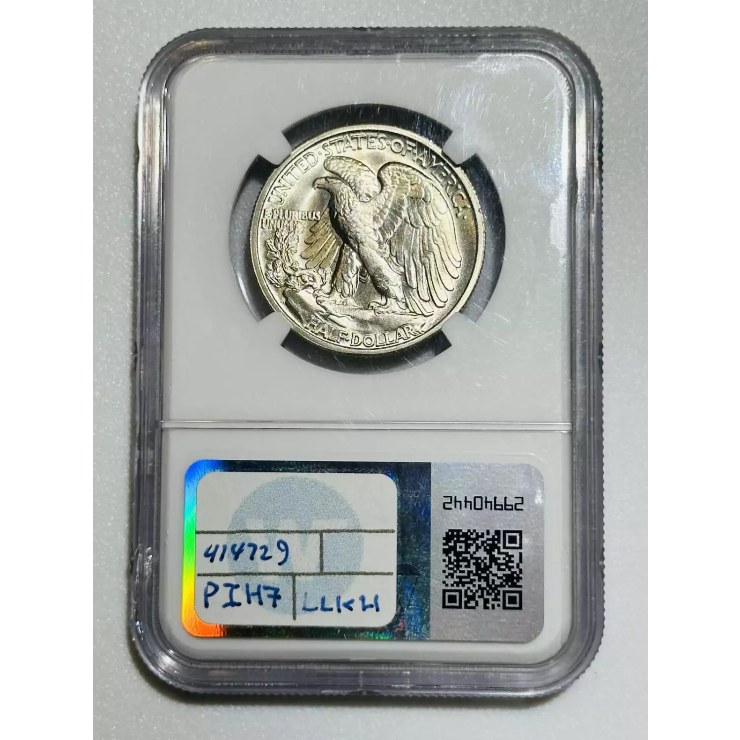 1944-S Walking Liberty Half Dollar NGC MS-66+ CAC - Bob Paul Rare Coins