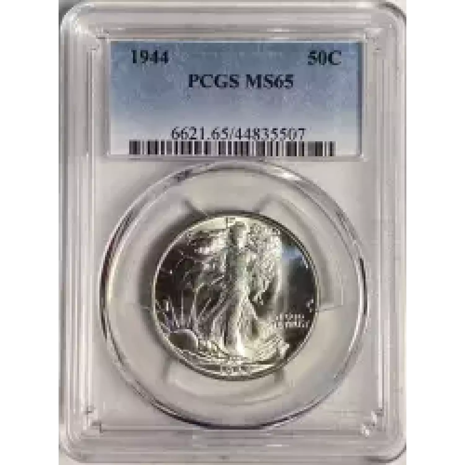 1944 Walking Liberty Half Dollar PCGS MS-65 - Bob Paul Rare Coins