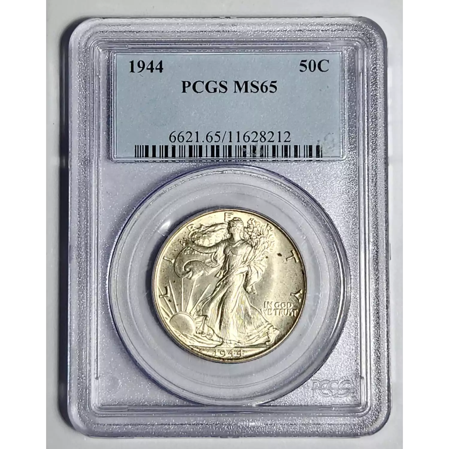 1944 Walking Liberty Half Dollar PCGS MS-65 - Bob Paul Rare Coins