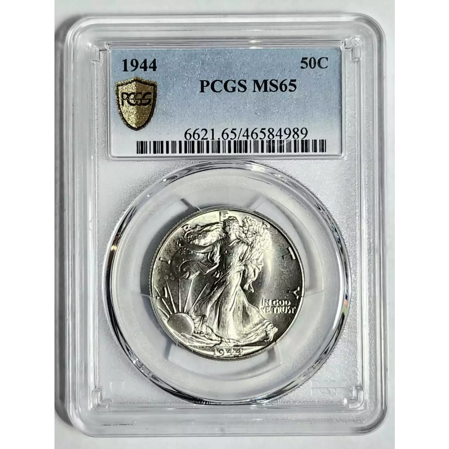 1944 Walking Liberty Half Dollar PCGS MS-65 - Bob Paul Rare Coins