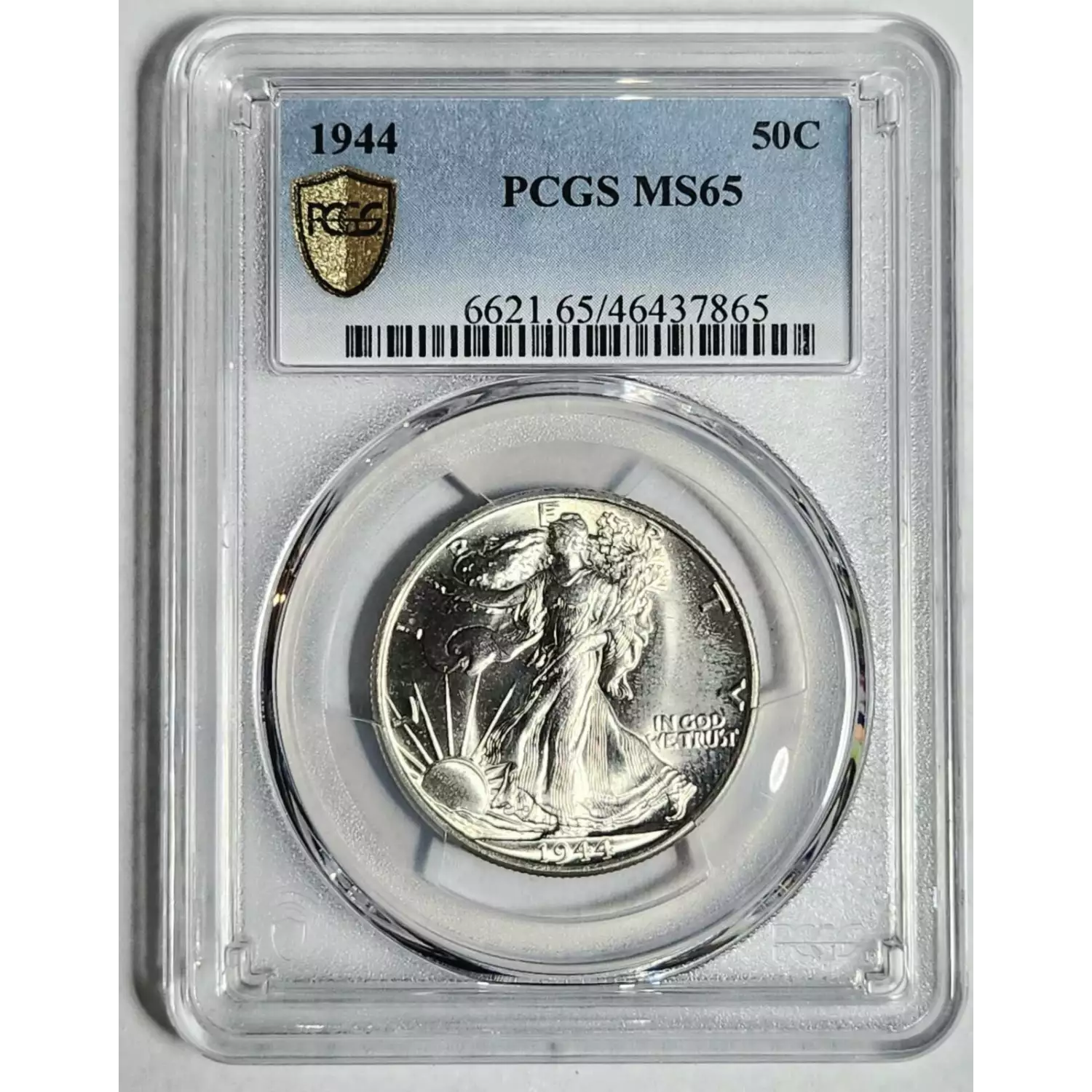 1944 Walking Liberty Half Dollar PCGS MS-65 - Bob Paul Rare Coins