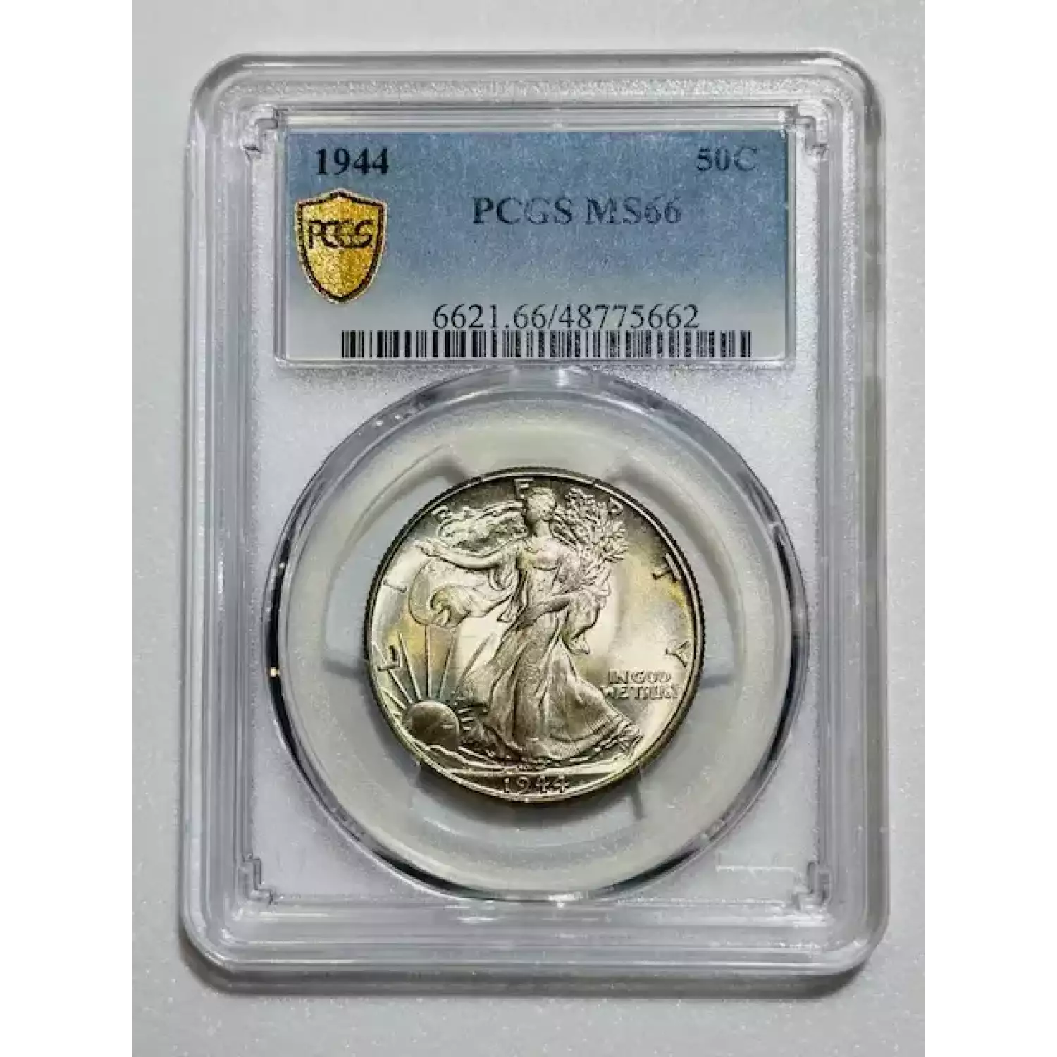 1944 Walking Liberty Half Dollar PCGS MS-66 - Bob Paul Rare Coins