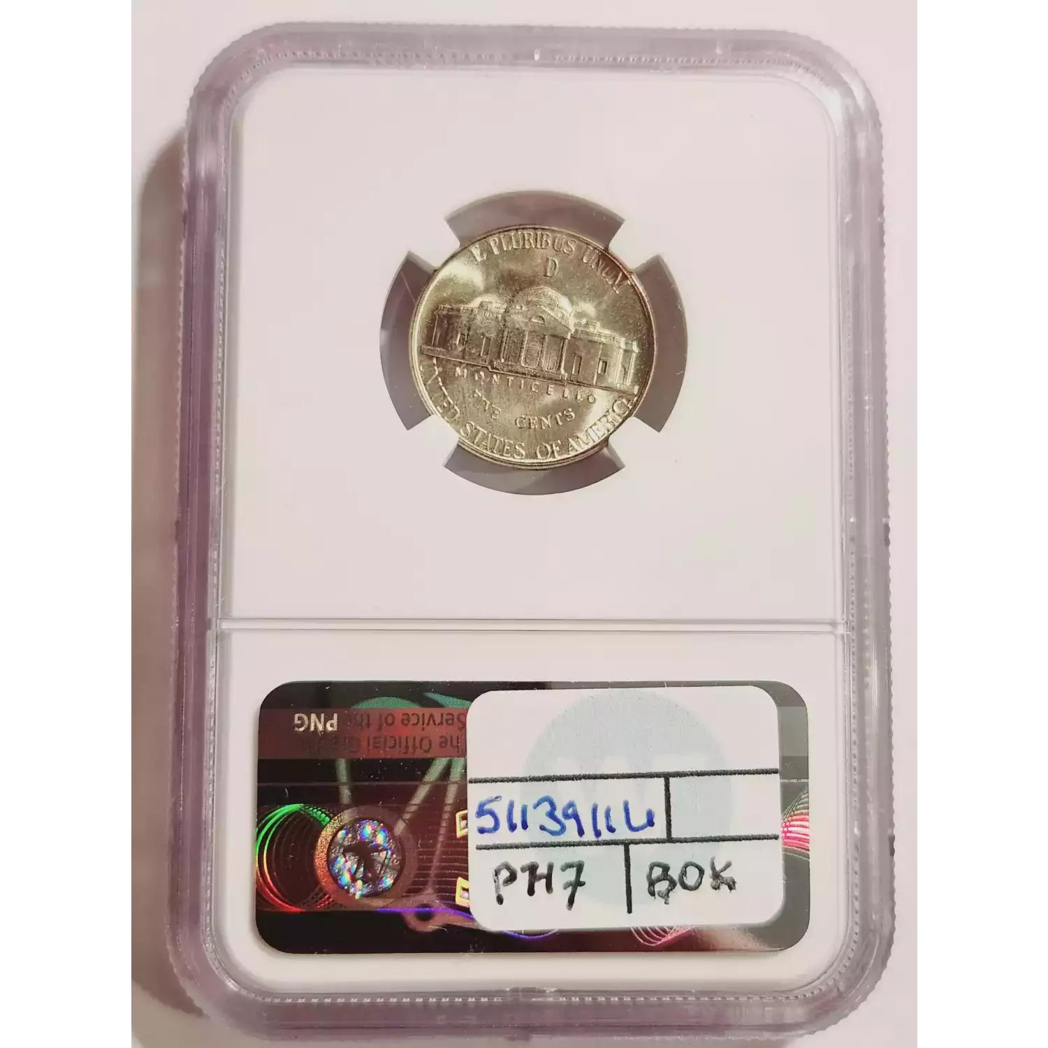 1944-D Nickel Jefferson NGC MS-67 5FS - Bob Paul Rare Coins