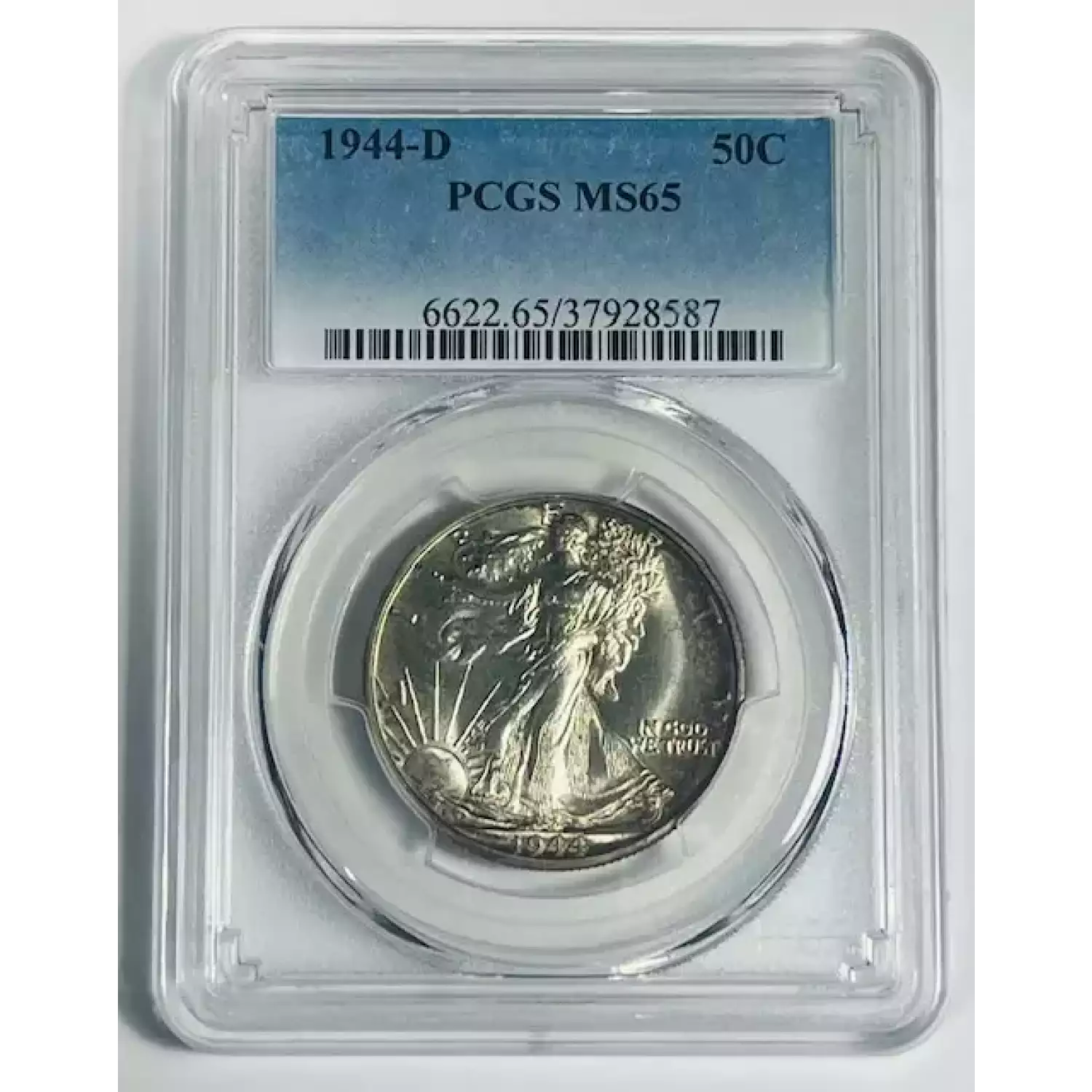 1944-D Walking Liberty Half Dollar PCGS MS-65 - Bob Paul Rare Coins