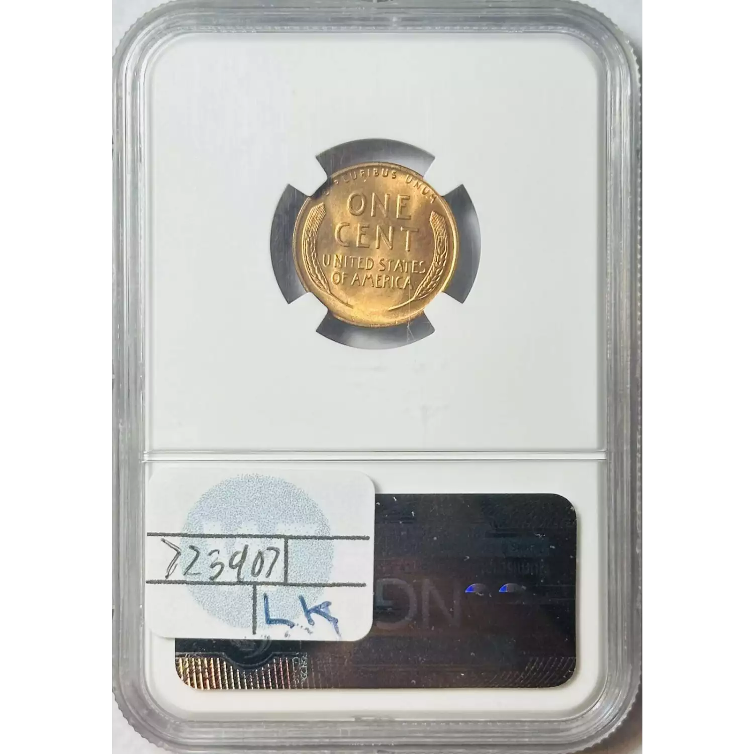 1944-S Small Cents Lincoln, Wheat Ears Reverse NGC MS-66 RD - Bob Paul ...