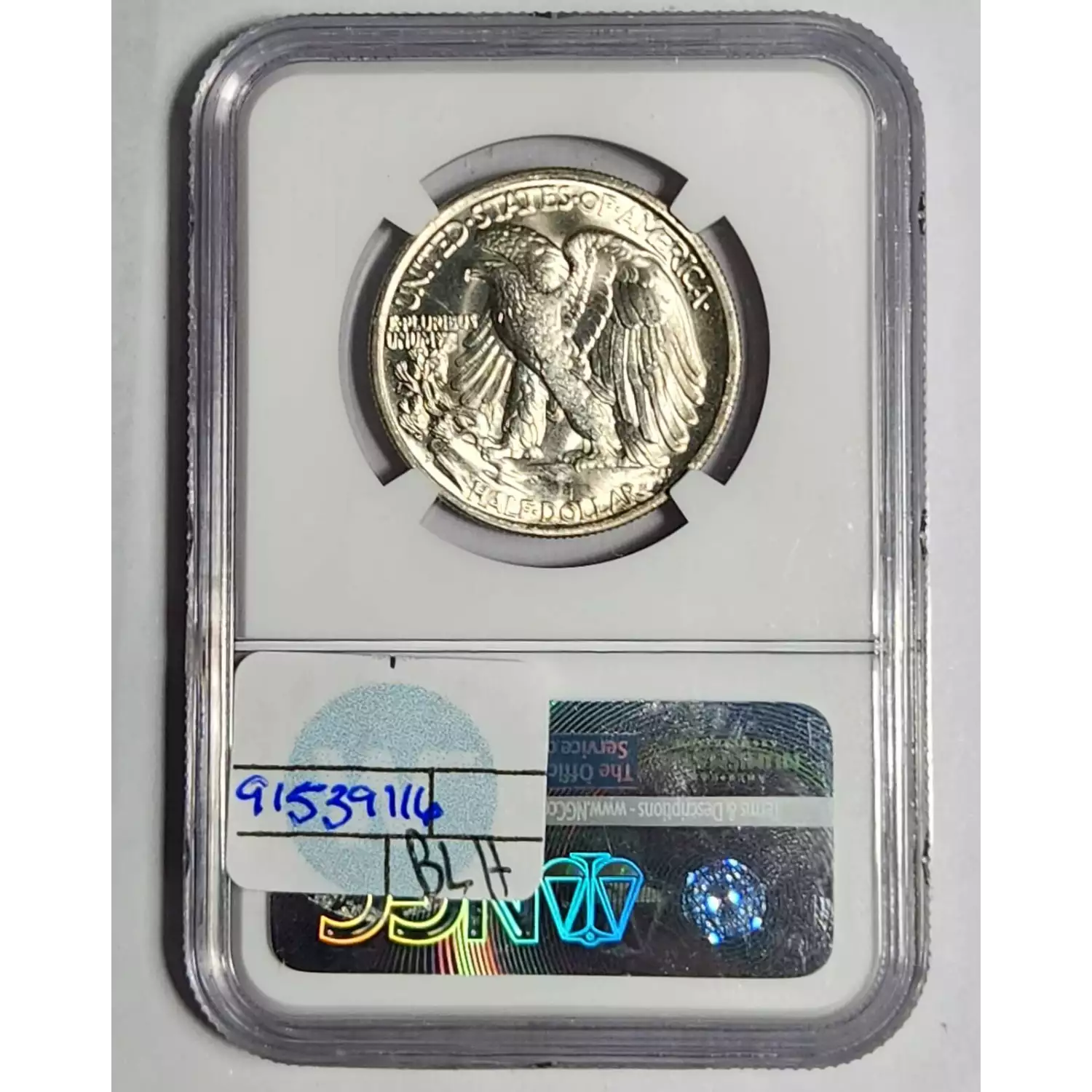 1945-S Walking Liberty Half Dollar NGC MS-65 - Bob Paul Rare Coins