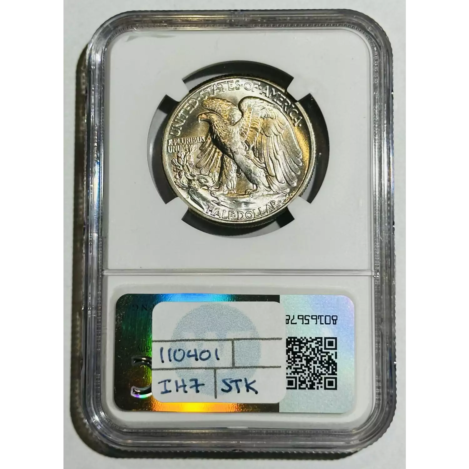1945-D Walking Liberty Half Dollar NGC MS-67 - Bob Paul Rare Coins