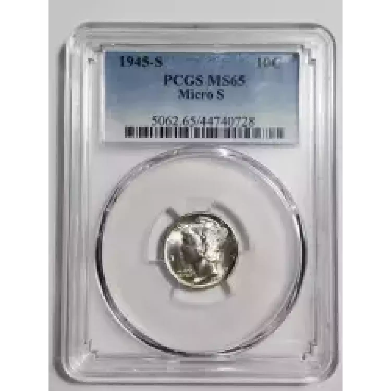 1945-S Mercury Dime PCGS MS-65 Micro S - Bob Paul Rare Coins