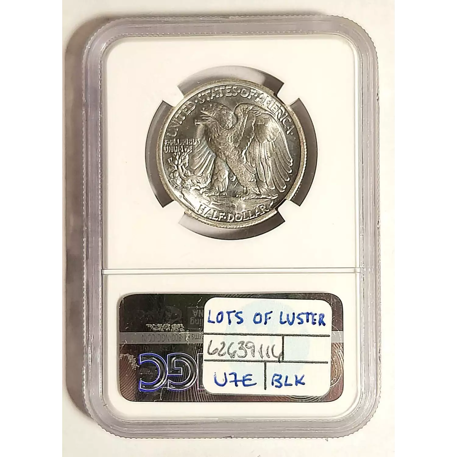 1946-S Walking Liberty Half Dollar NGC MS-65 - LOTS OF LUSTER - Bob Paul Rare Coins