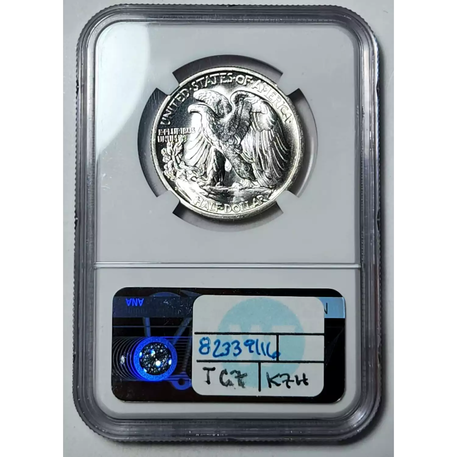 1946-S Walking Liberty Half Dollar NGC MS-66+ Sight White - Bob Paul Rare Coins