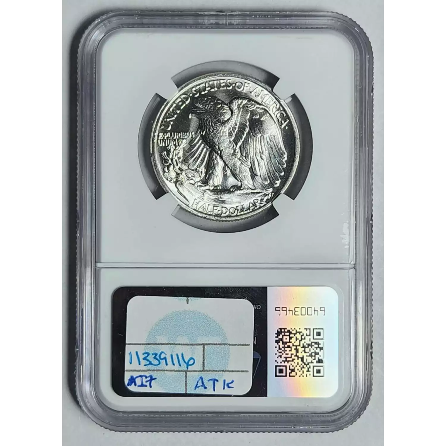 1947 Walking Liberty Half Dollar NGC MS-66+ Sight White - Bob Paul Rare Coins