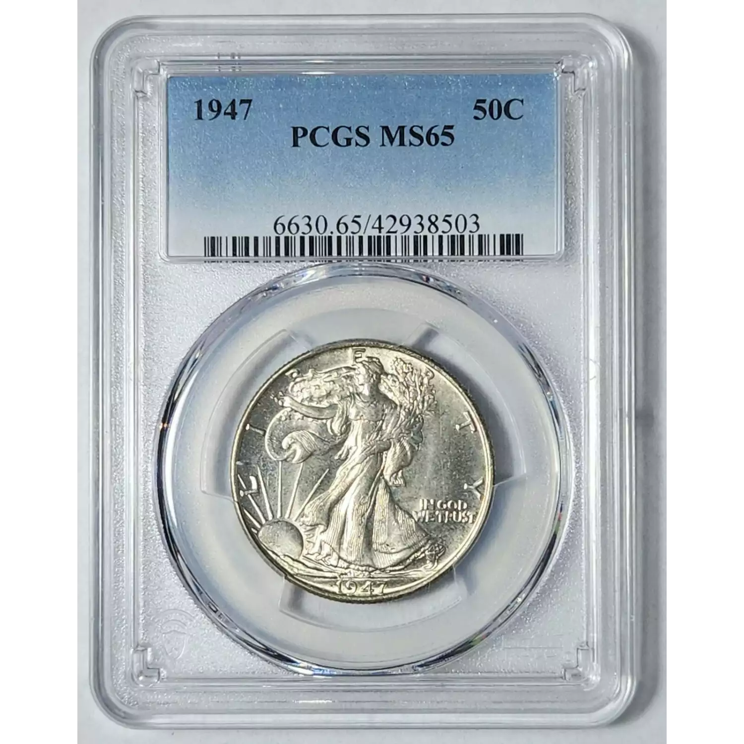 1947 Walking Liberty Half Dollar PCGS MS-65 - Bob Paul Rare Coins