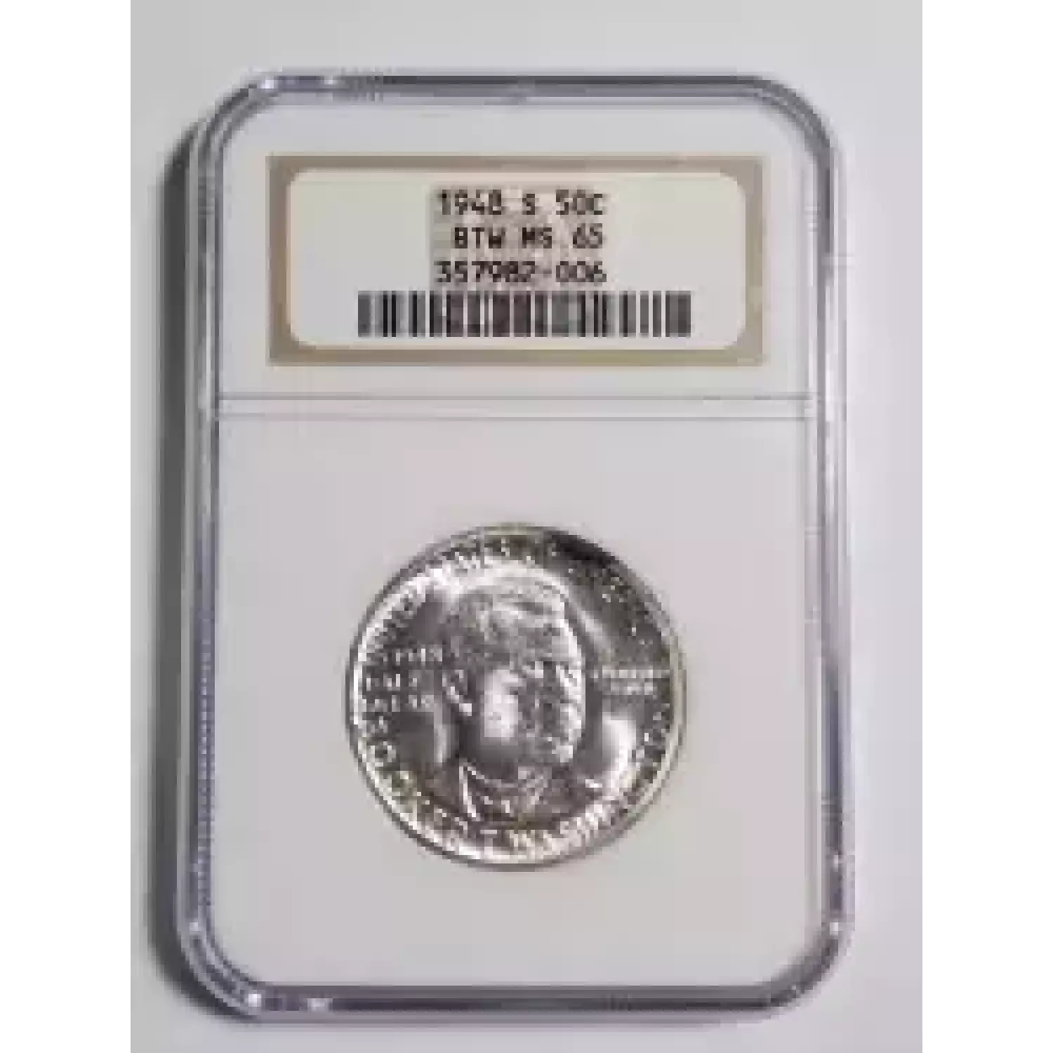 1948-S Classic Commemorative Booker T. Washington Memorial NGC MS-65 ...