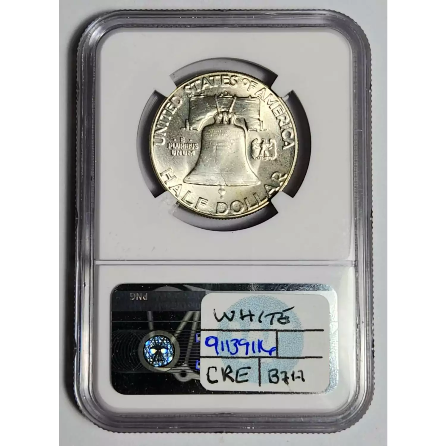 1948-D Franklin Half Dollar NGC MS-65 FBL - WHITE - Bob Paul Rare Coins