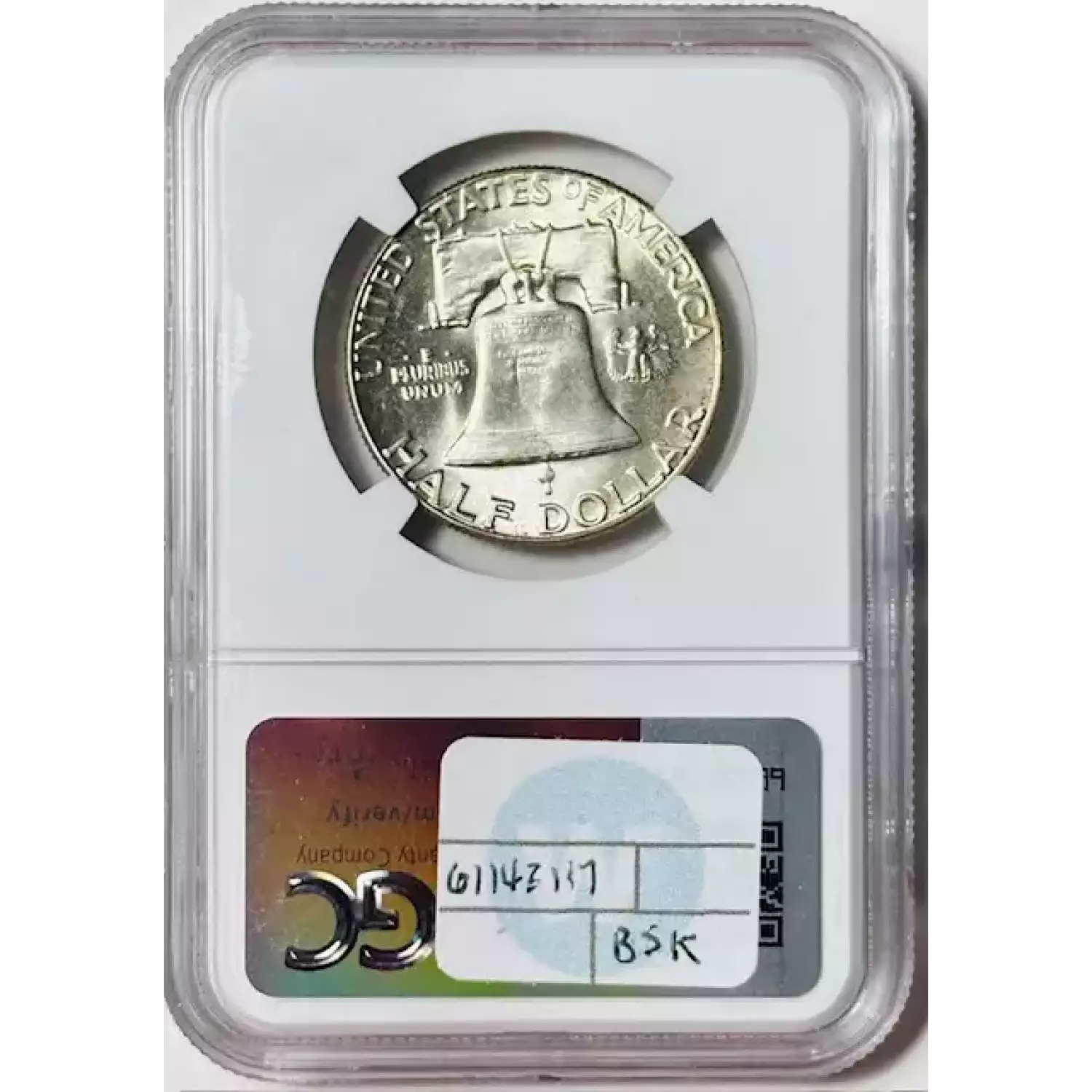 1950 Franklin Half Dollar NGC MS-65 FBL White Coin! - Bob Paul Rare Coins