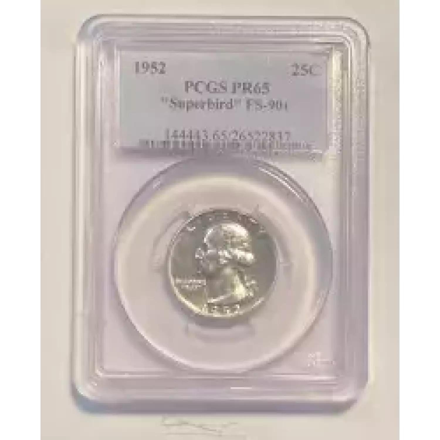 1952 Washington Quarter PCGS PR-65 FS-901 "Superbird" - Bob Paul Rare Coins