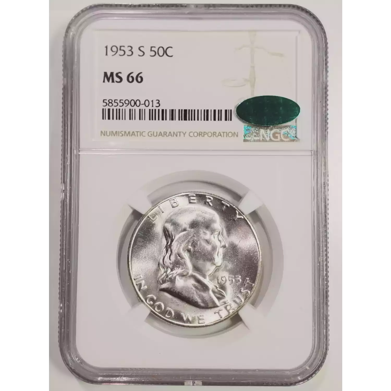 1953-S NGC MS-66 - Bob Paul Rare Coins