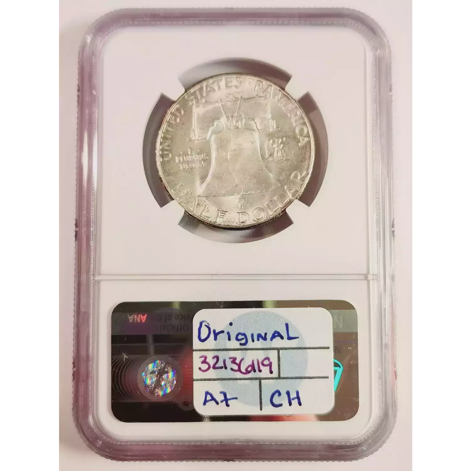 1954-S Franklin Half Dollar NGC MS-65 - ORIGINAL - Bob Paul Rare Coins