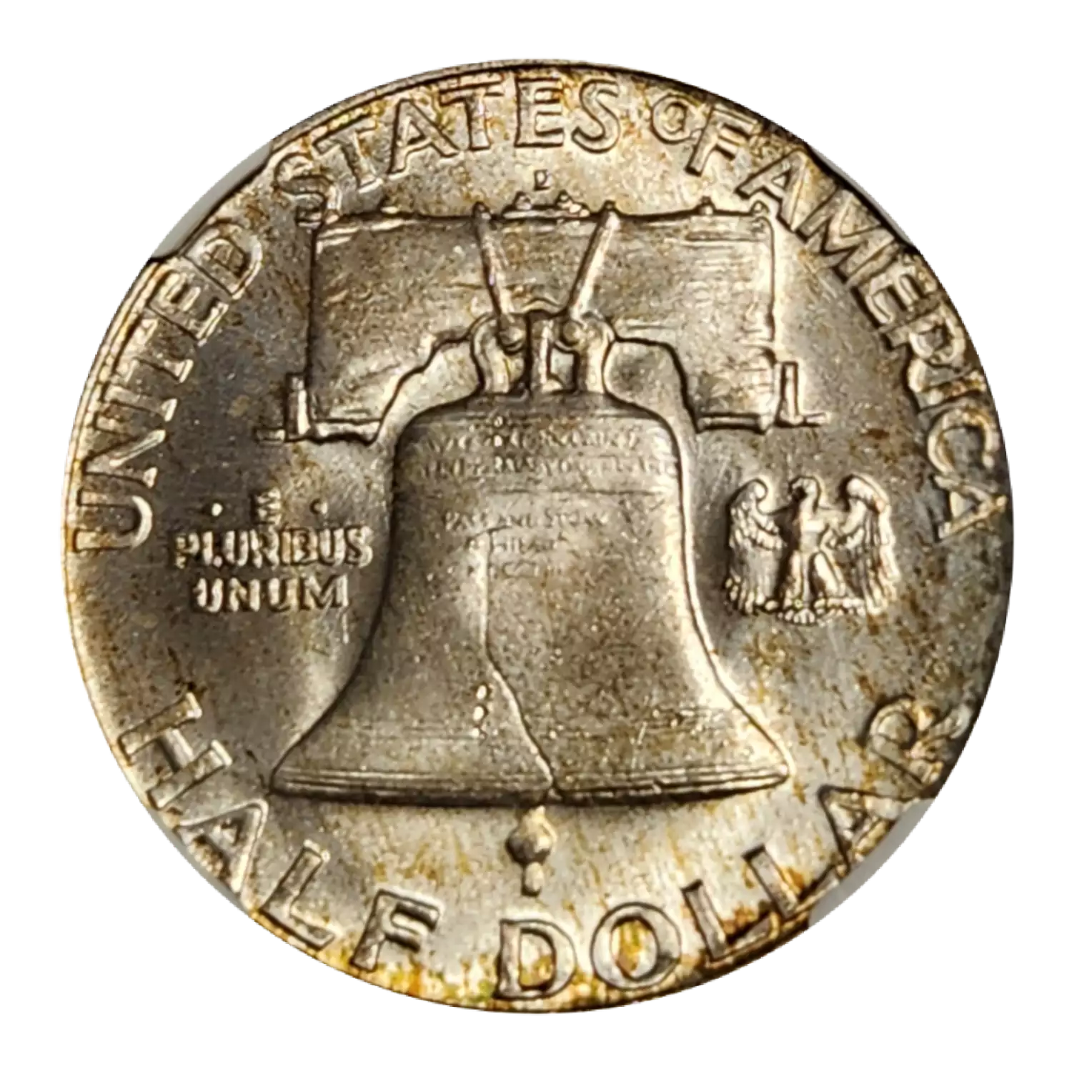 1954-D Franklin Half Dollar NGC MS-66 - A LOT OF BELL LINES! - Bob Paul ...