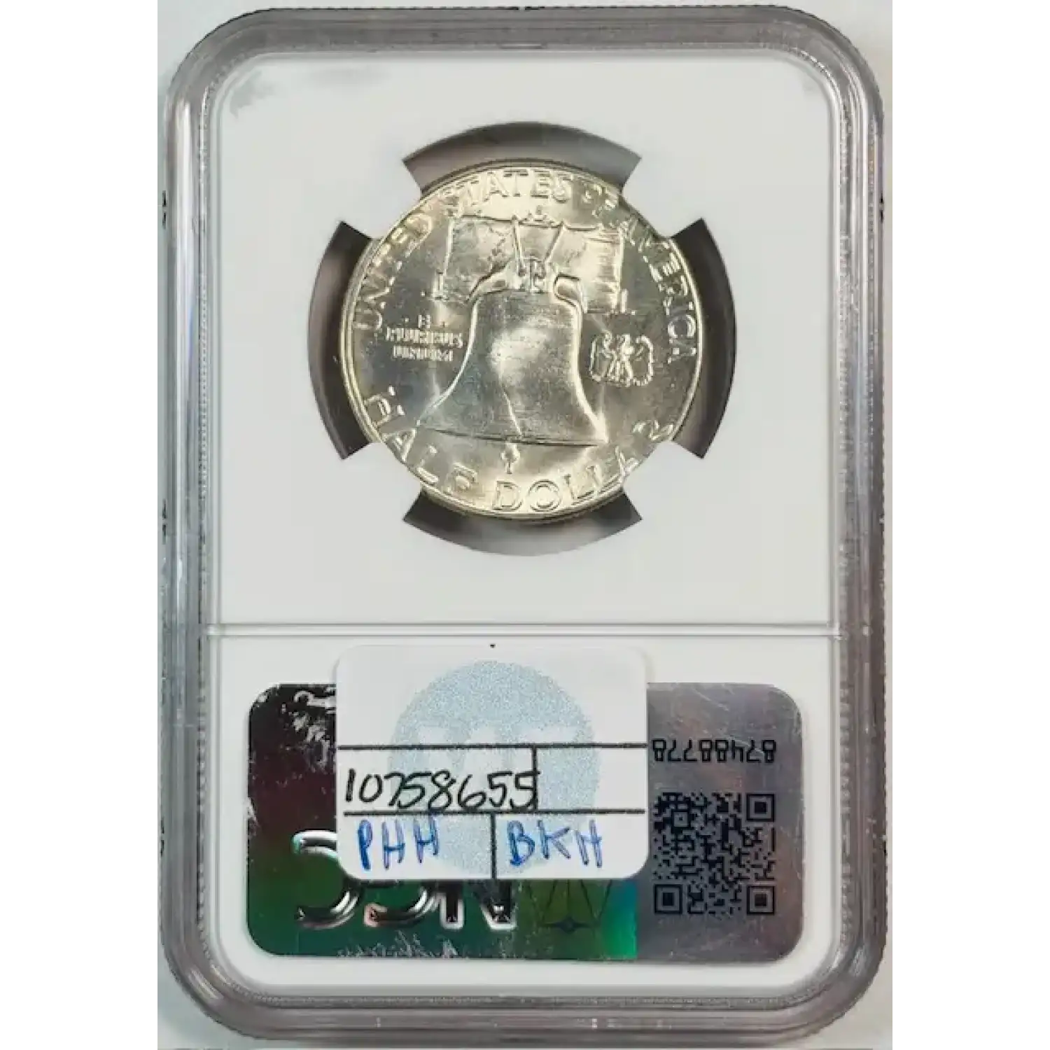 1954-S Franklin Half Dollar NGC MS-65 FBL - Bob Paul Rare Coins
