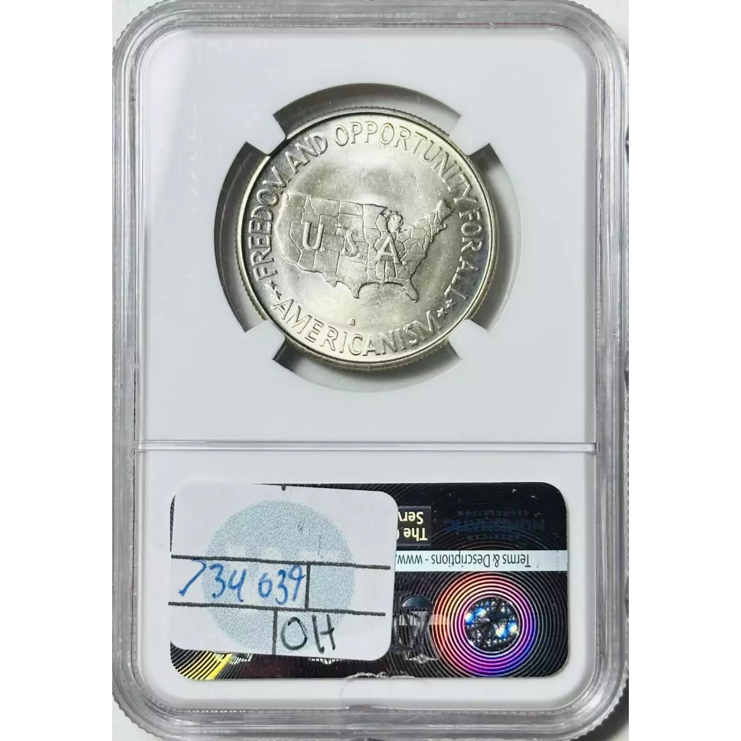 1954-S Classic Commemorative Carver/Washington Commemorative NGC MS-65 ...