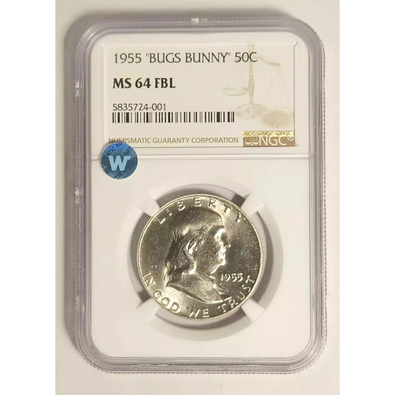 1955 FS-401 - "BUGS BUNNY" FBL NGC MS-64 - Bob Paul Rare Coins