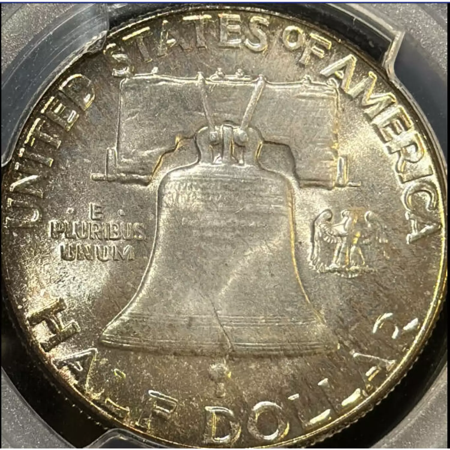 1956 Franklin Half Dollar PCGS MS-66 FBL COLORS - Bob Paul Rare Coins