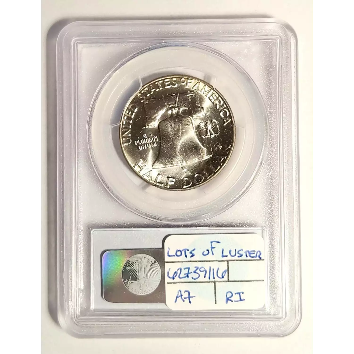 1957 Franklin Half Dollar PCGS MS-65 - LOTS OF LUSTER - Bob Paul Rare Coins