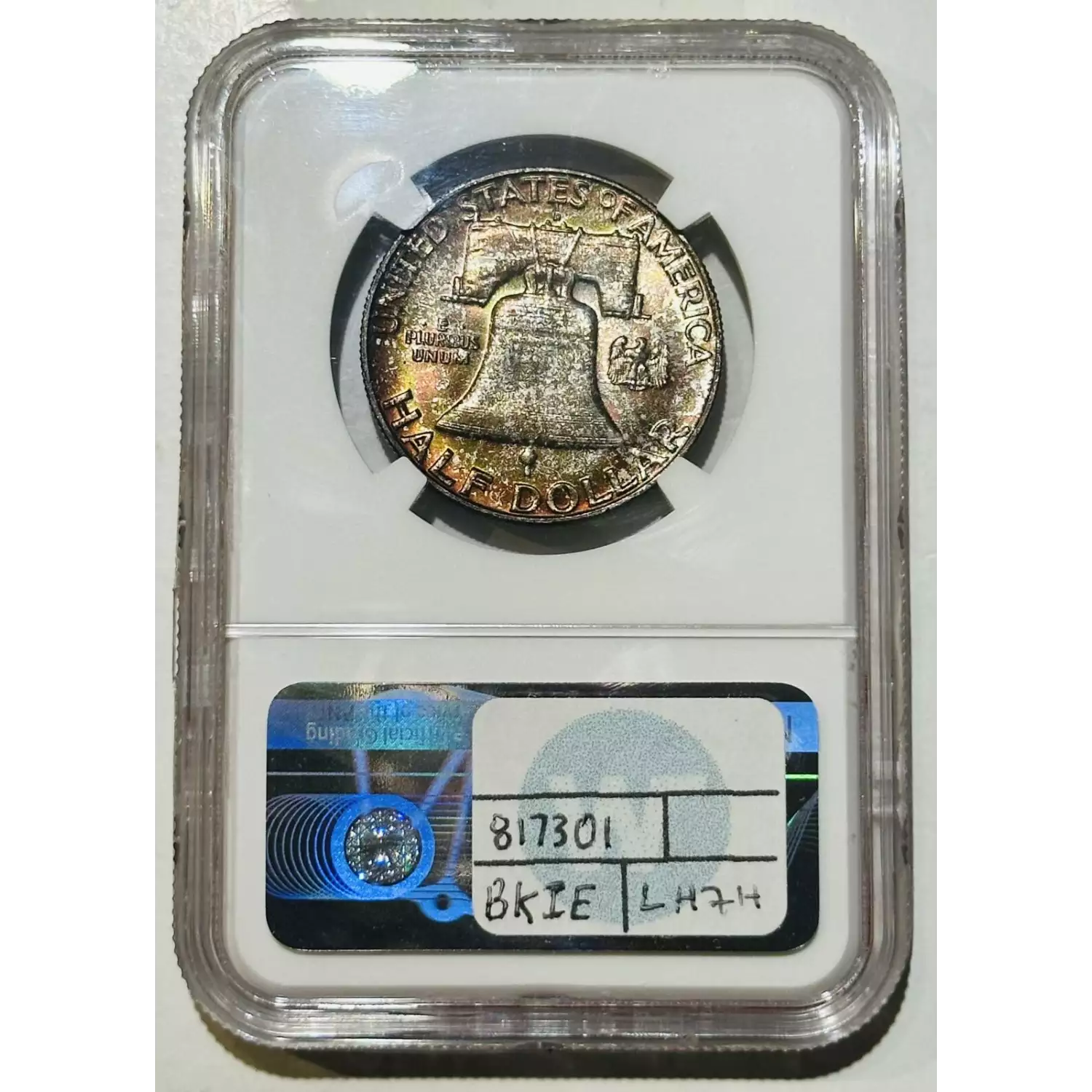 1958-D Franklin Half Dollar NGC MS-67 FBL CAC - Bob Paul Rare Coins