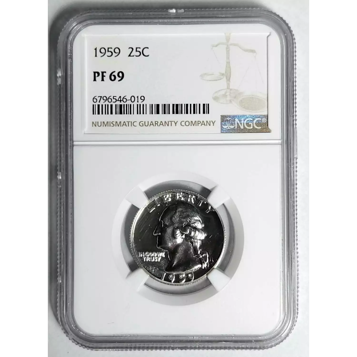 1959 Washington Quarter NGC PF-69 - Bob Paul Rare Coins