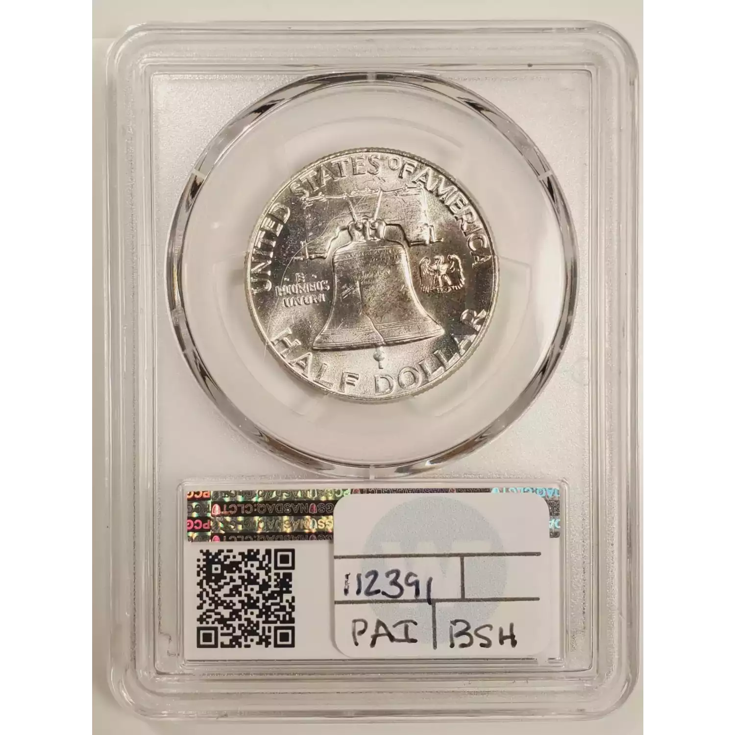 1960 Franklin Half Dollar PCGS MS-65 FBL - Bob Paul Rare Coins